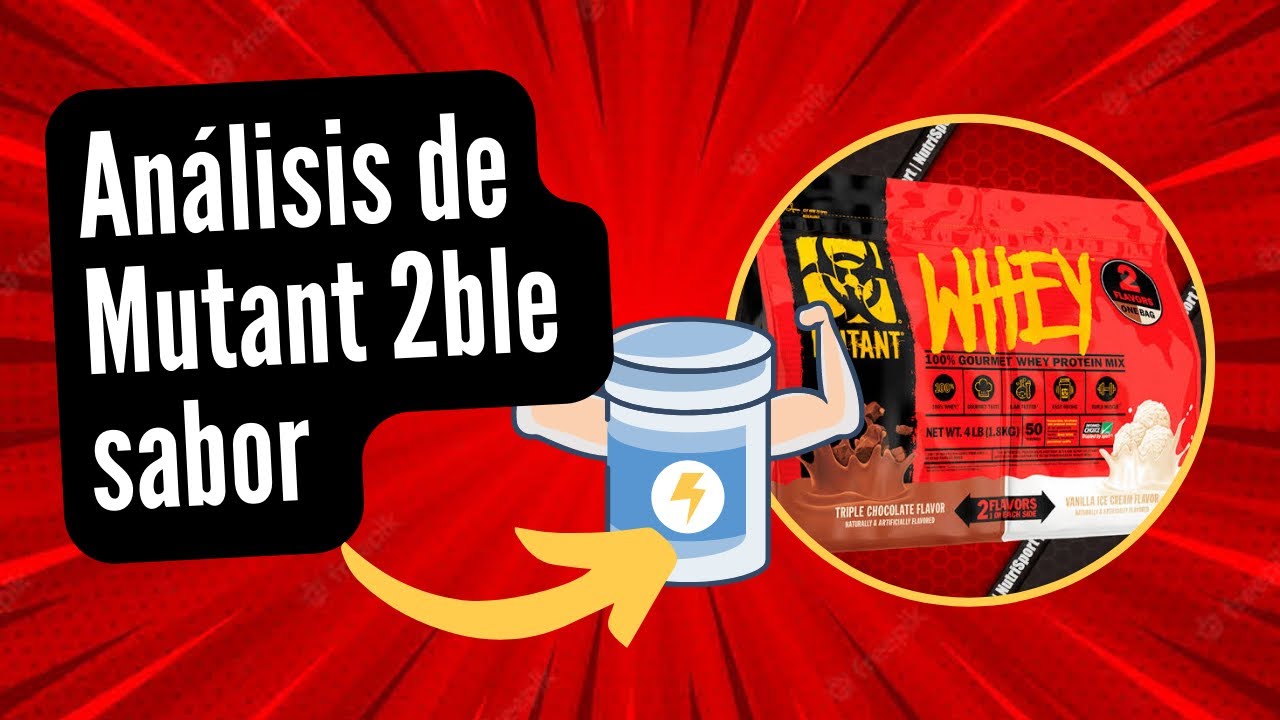 Mutant Whey Proteina Doble sabor 4K Review - YouTube