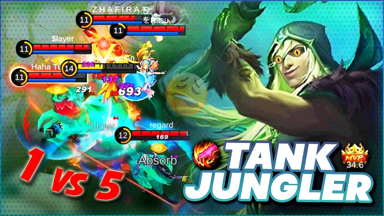 Playing REVAMPED FARAMIS as a TANK JUNGLER Before Anyone Else 【Mobile ...