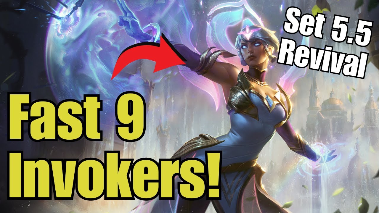 Fast 9 Invoker Comp! Set 5.5 Revival Teamfight Tactics - YouTube