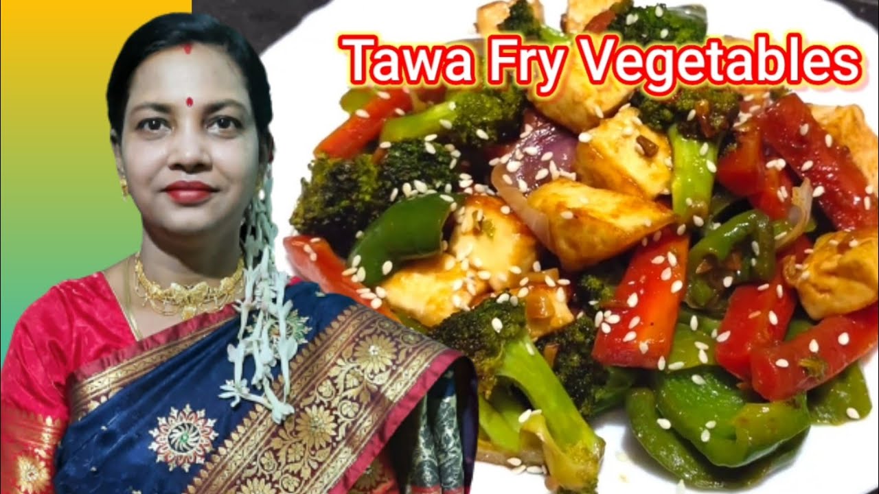Tawa Fry Vegetables | Winter special recipe | Healthy and Tasty Veg ...
