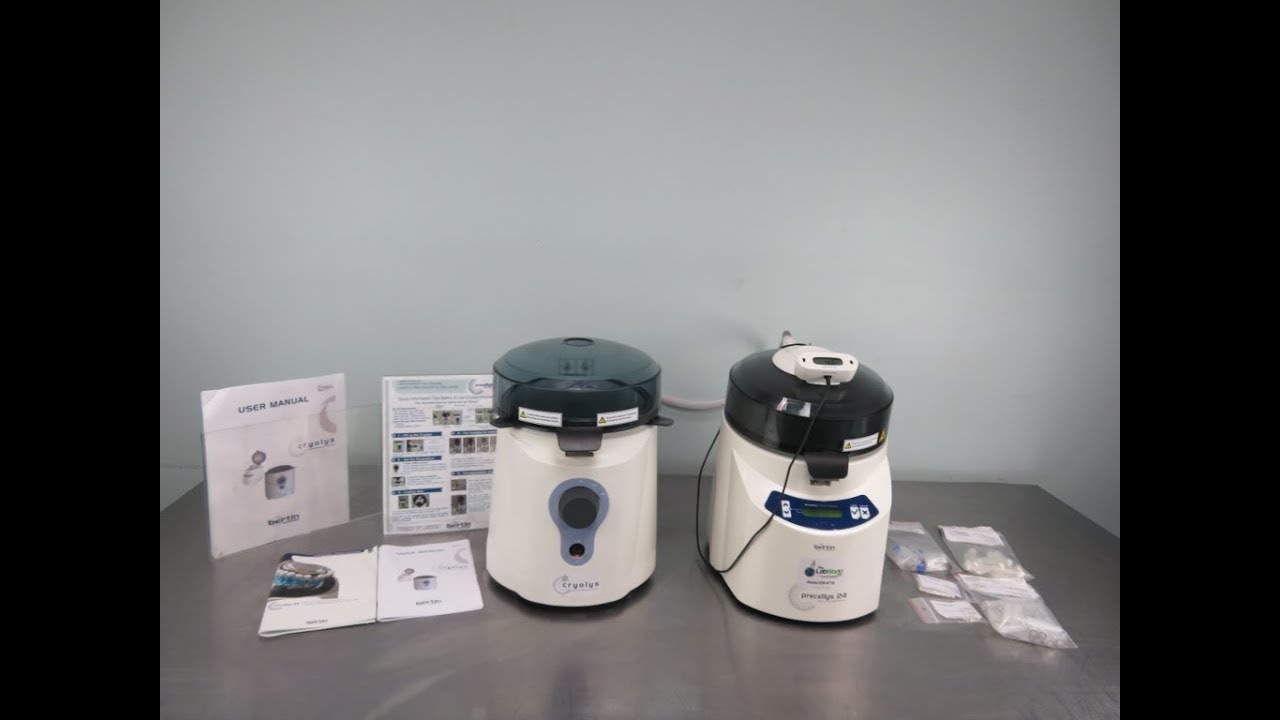 Precellys 24 Homogenizer with Cryolys - YouTube