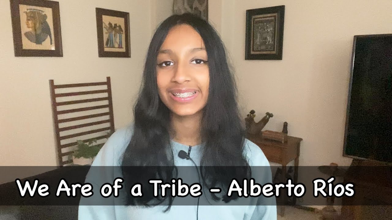 We Are of a Tribe by Alberto Ríos | Poetry Performance - YouTube