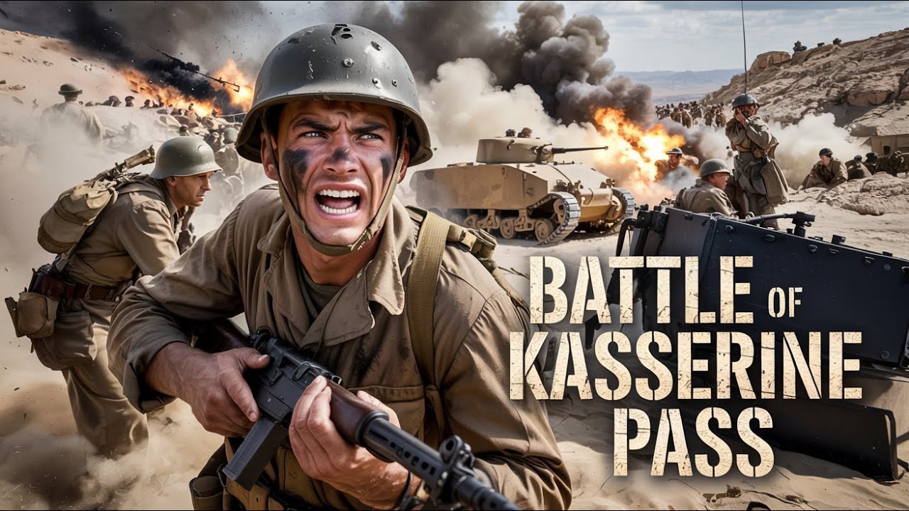 Battle of the Kasserine Pass 1943 - YouTube