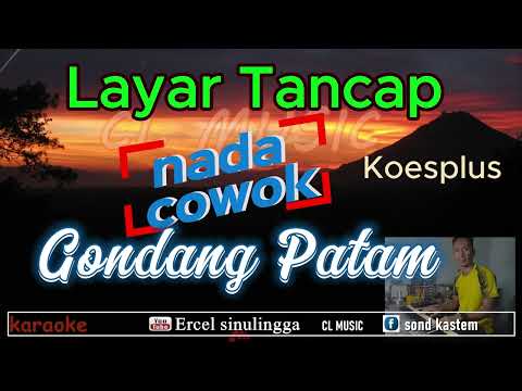 layar tancap - kusplus - karaoke nada pria (cowok) - remix patam - cl music