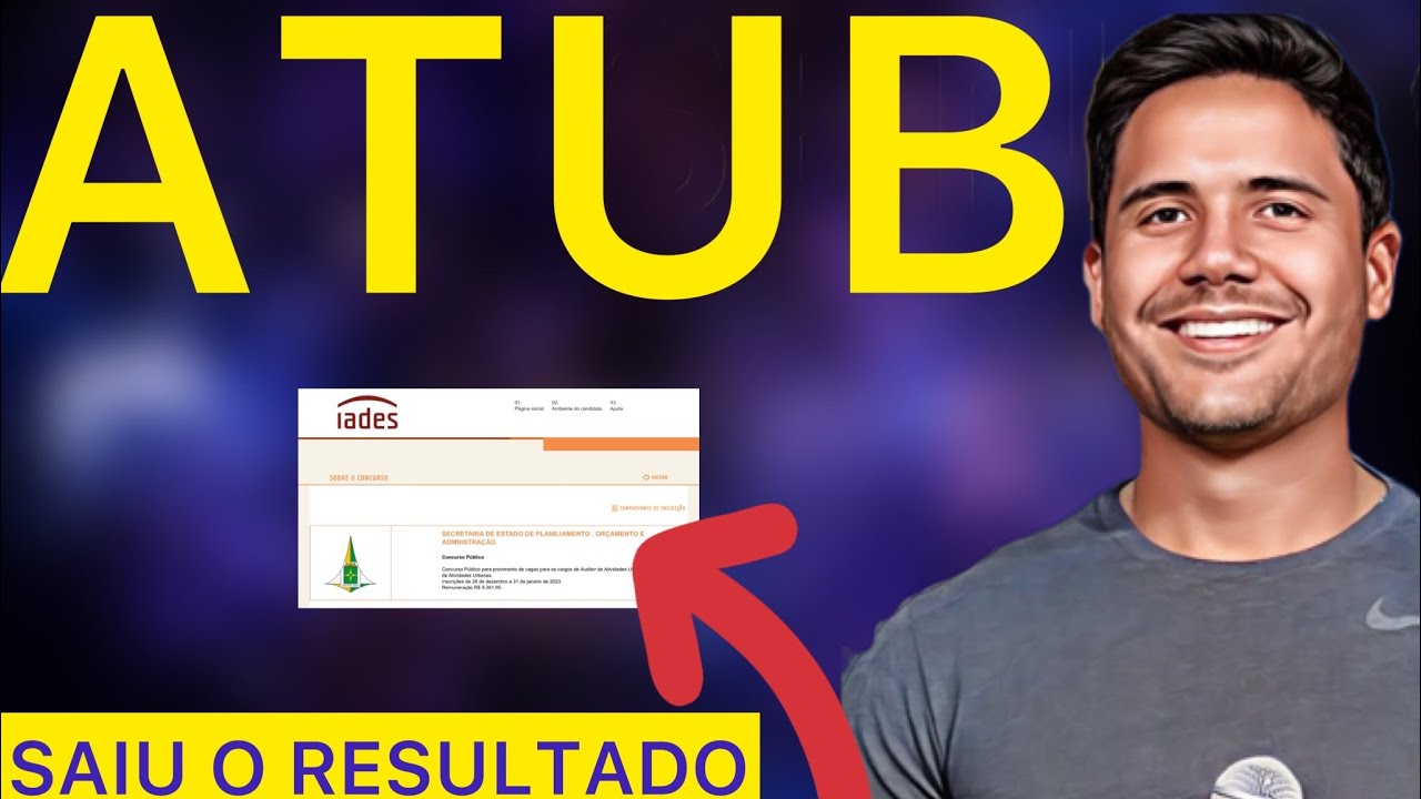 Concurso ATUB/VISA: saiu o resultado da redação discursiva para Auditor ...