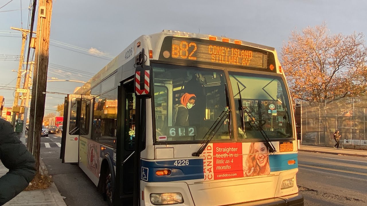 Mta B82 Orion Vii ng hev ride - YouTube