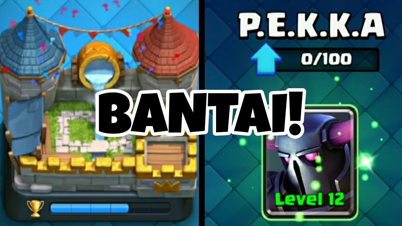 Kuat Banget! Upgrade Pekka ke Level 12 di Arena 7 - Clash Royale ...