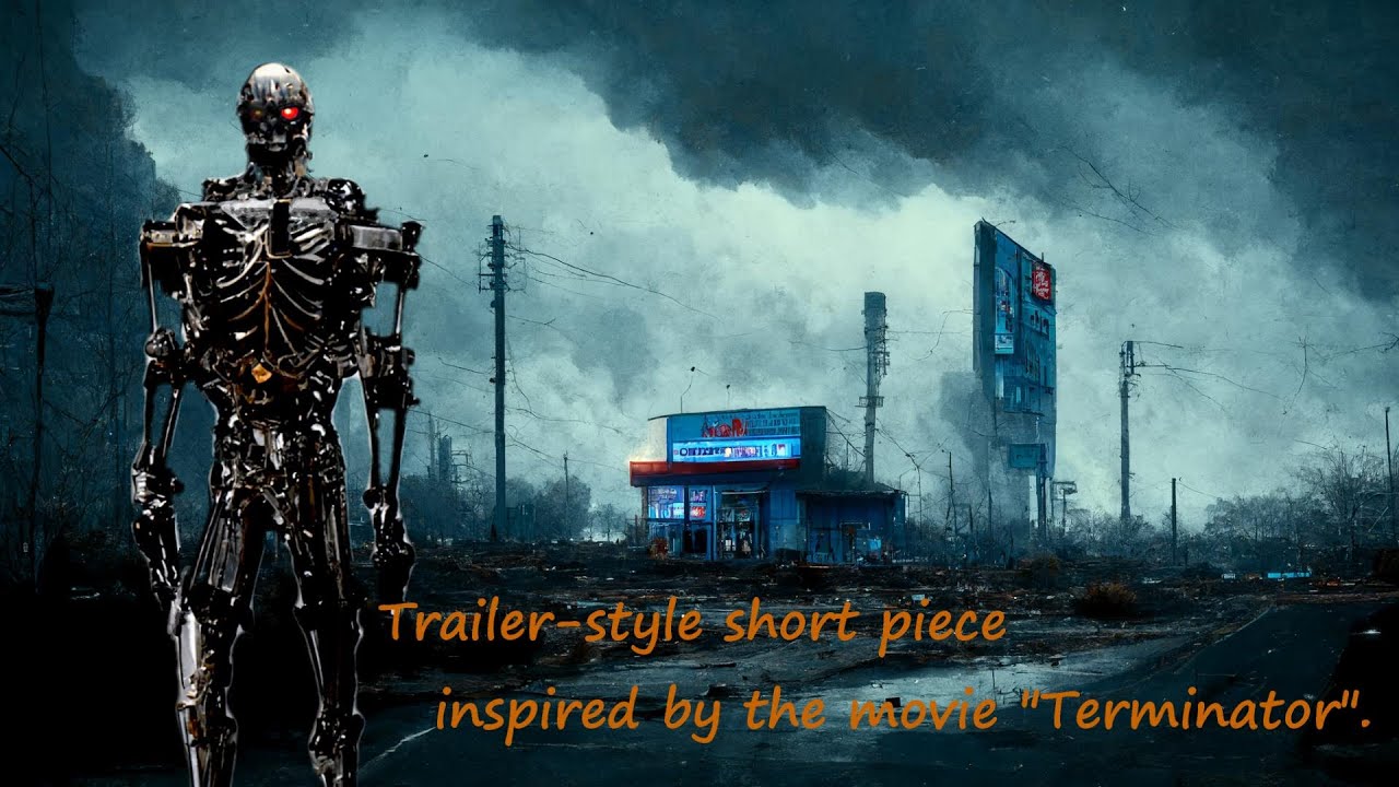Trailer-style short piece inspired by the movie "Terminator". (Original ...