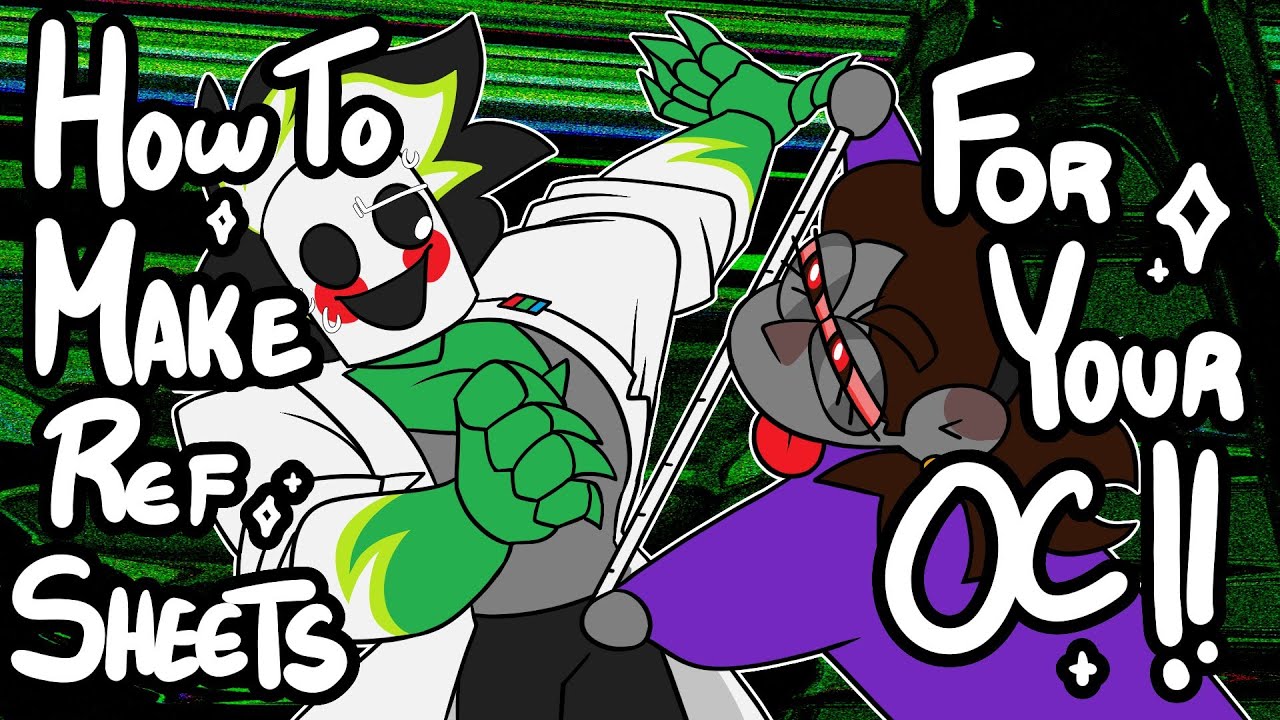 How To Make REF SHEETS For YOUR OCS! | step-by-step, cute ref sheets ...