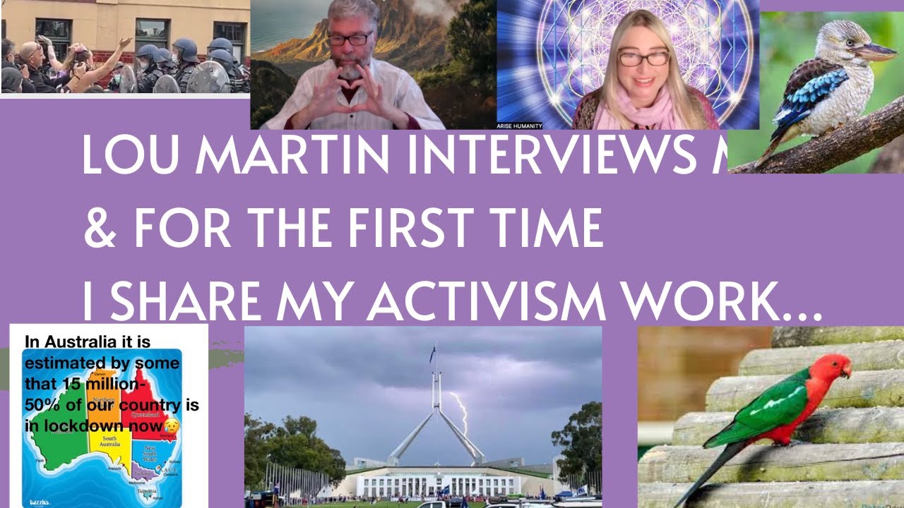LOU MARTIN INTERVIEWS MEDYHNE & I DISCUSS ACTIVISM (& MORE!) - YouTube