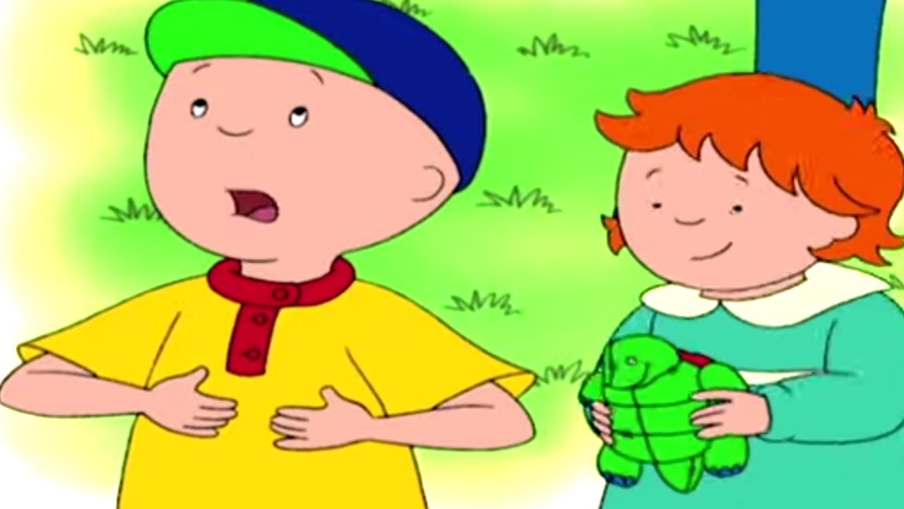 Caillou en Español Castellano | Caillou y los Juegos de Animales ...