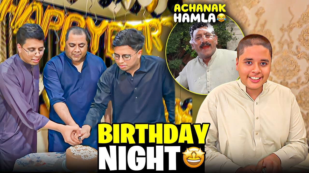 Organized Party By Malik Zaman | 😋 Birthday Celebration 🎉| Wahab ...