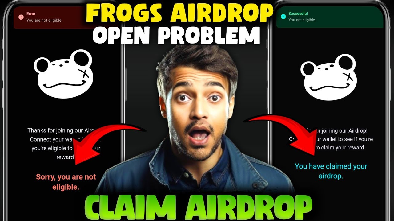 Frogs Airdrop CLAIM | Frogs AirDrop Withdrawal | Frogs You Are Not ...