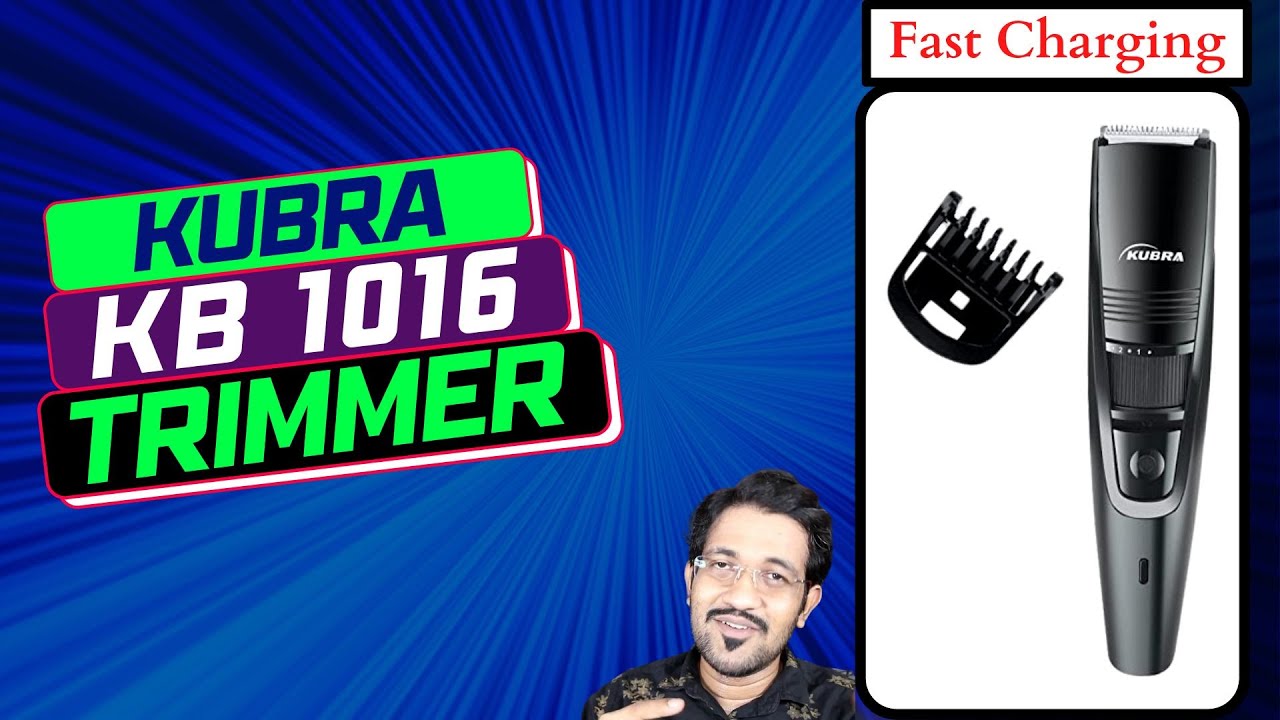 Kubra KB 1016 Trimmer Under rs 500 - YouTube