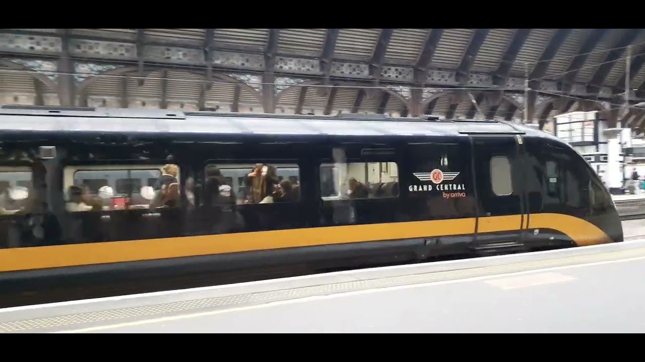 Grand Central Class 160 departing York Jan. 30th 2024 - YouTube