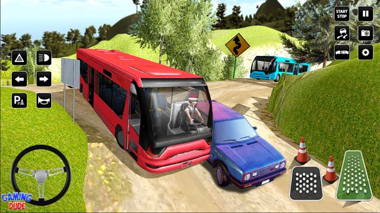 Offroad Bus Driving Simulator 2019 - Levels 1-5 | Android Gameplay HD ...