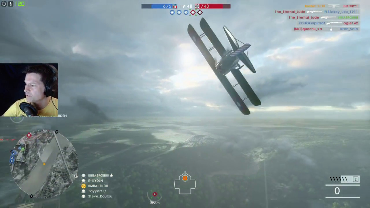 Battlefield 1 - Trench fighter - Ballroom Blitz Full round - YouTube