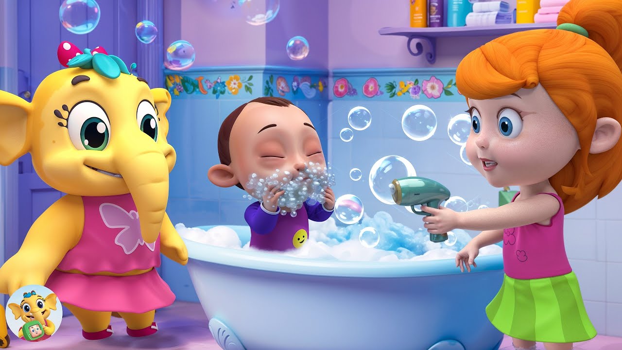 Bubble Bath Song with Sea Animals! 🛀 + More Nursery Rhymes & Kids Songs ...