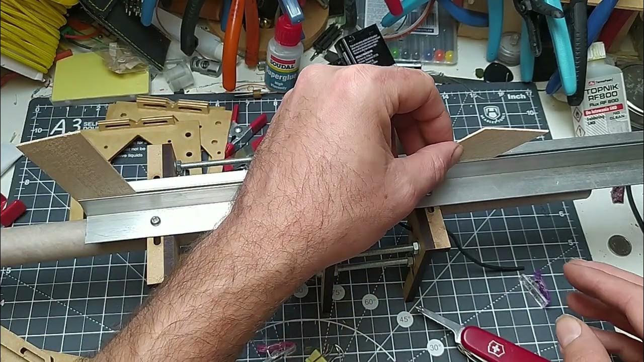 Rocketry Fin Jig, Get your fins on perfectly! - YouTube