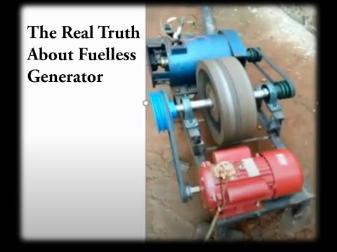 The Real Truth about Free Energy Fuelless Generator - YouTube