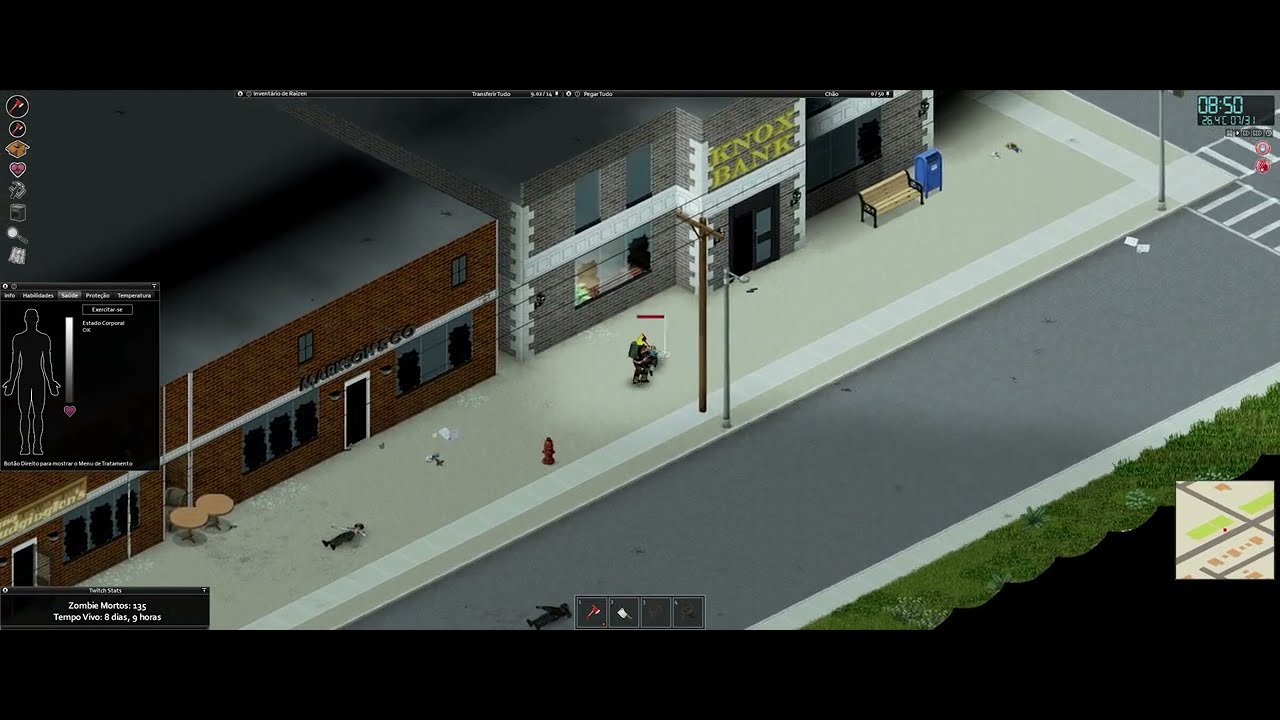 Project Zomboid - Gameplay 06 #04 (8 Days of Survive Part 04 of 05 ...