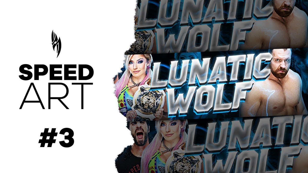 BANNER PARA (WWE Lunatic Wolf) #BannersParaSubs - YouTube