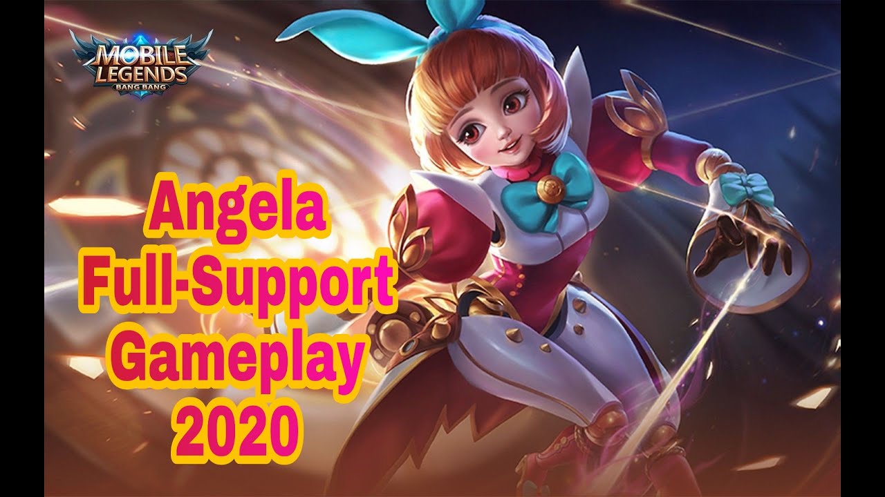Mobile Legends | Angela Gameplay Full Support 2020 - YouTube