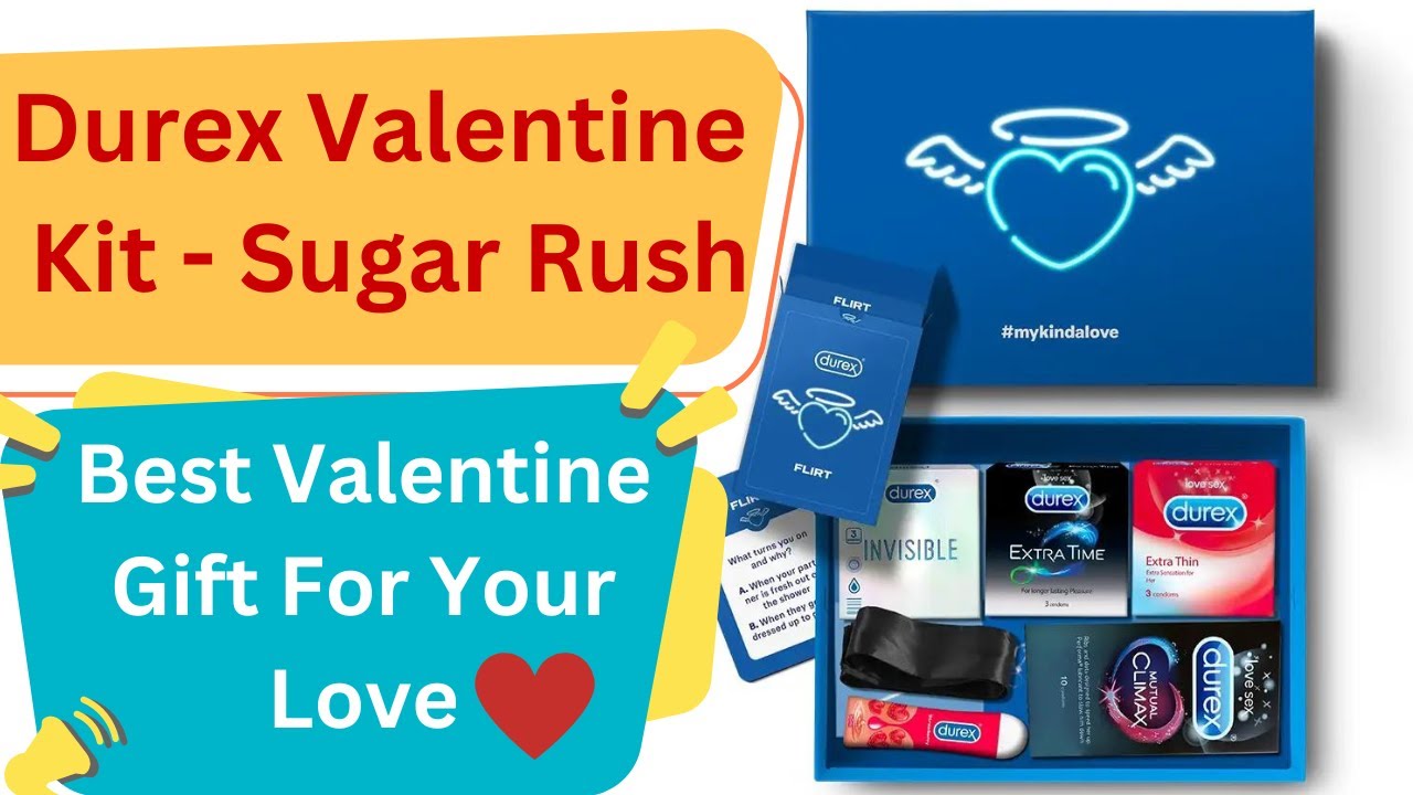Durex Valentine kit - Sugar Rush | Unboxing and Review | Durex Play kit ...