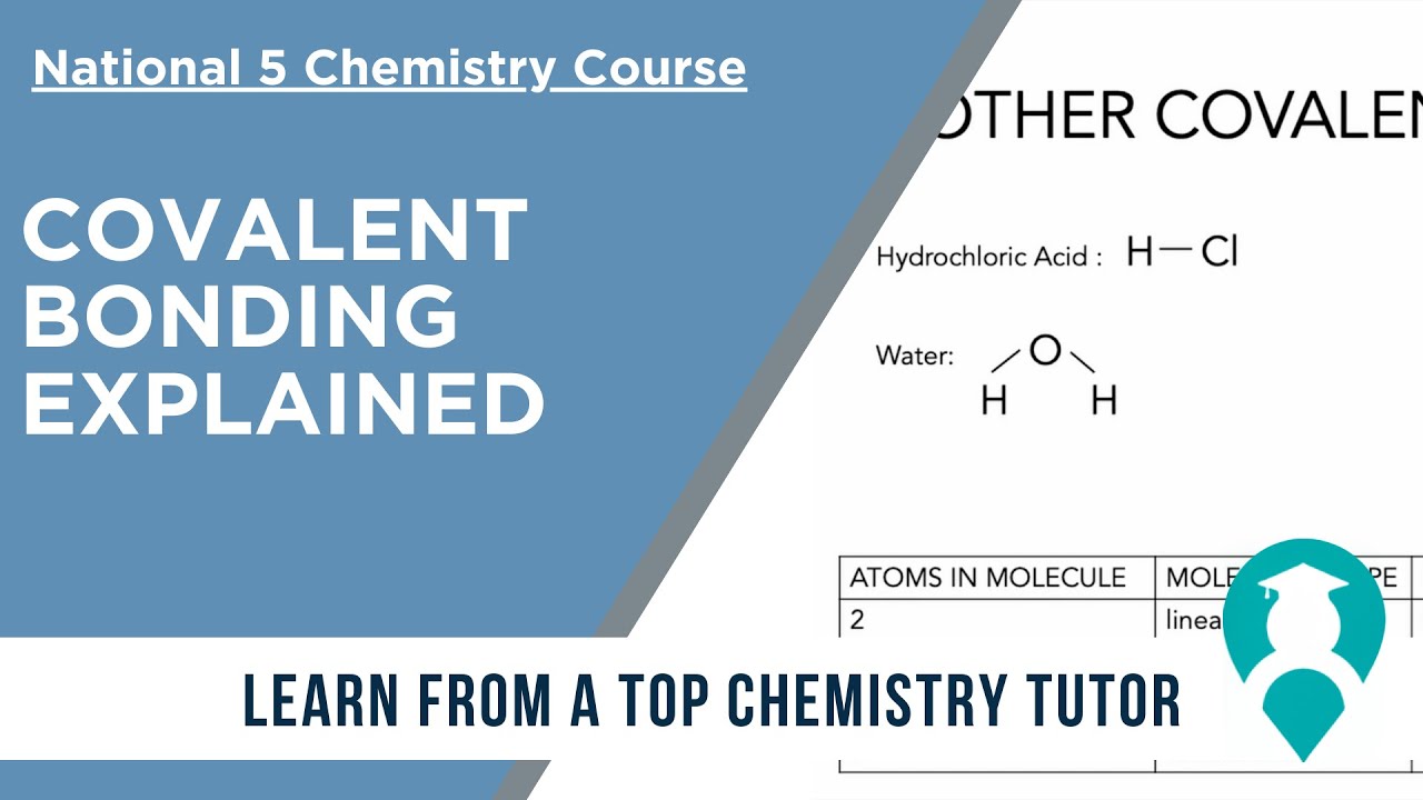 Covalent Bonding Explained - SQA National 5 Chemistry - YouTube