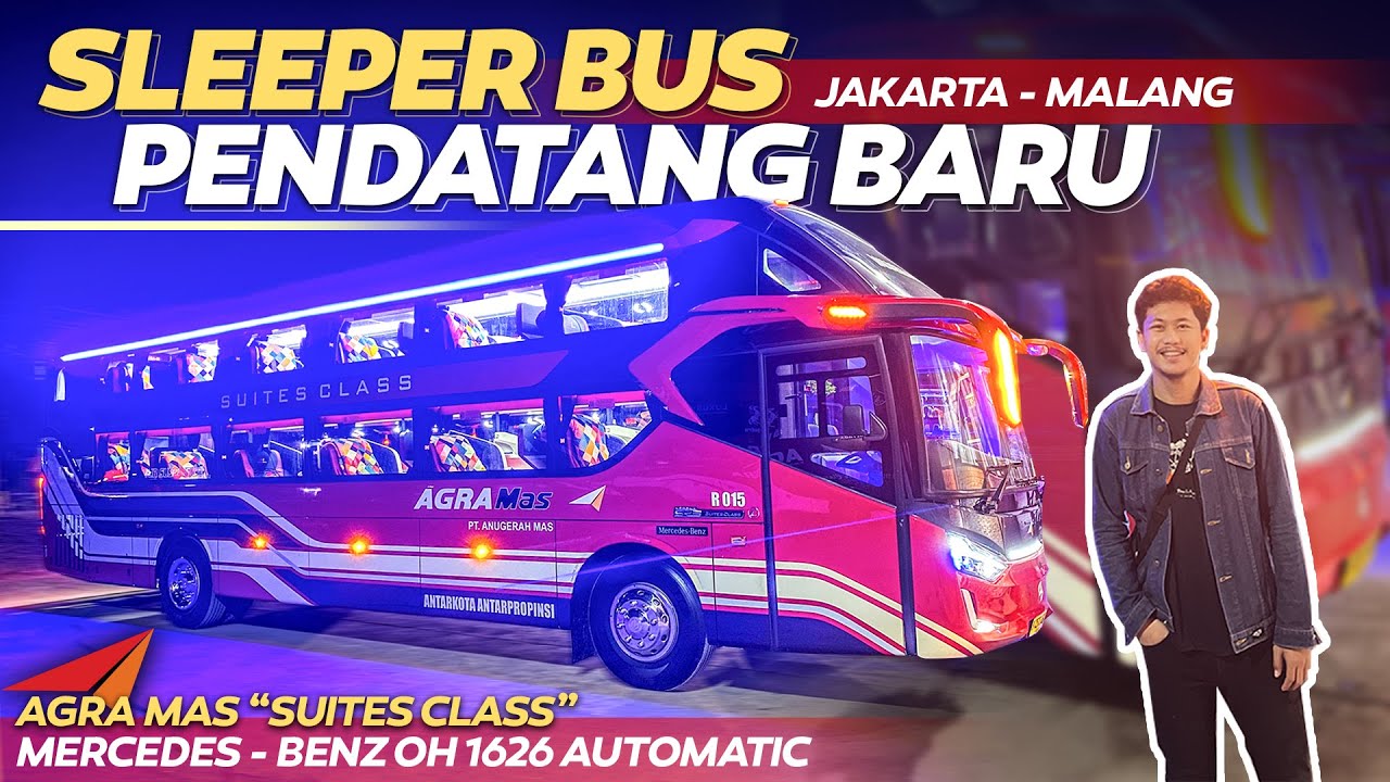 ROAD TEST MENUJU MALANG! PERSIAPAN LINE PERDANA RUTE BARU BUS SLEEPER ...