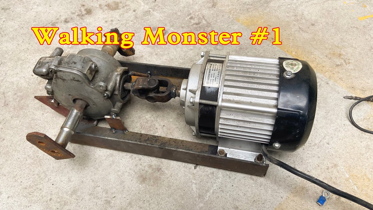 How to make a walking monster - Part 1 - YouTube