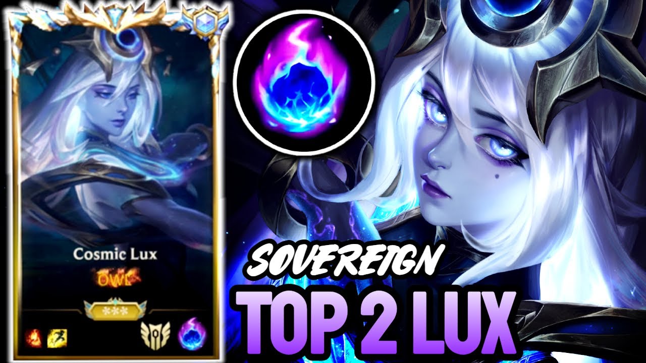 WILD RIFT LUX - TOP 2 LUX GAMEPLAY - SOVEREIGN RANKED - YouTube
