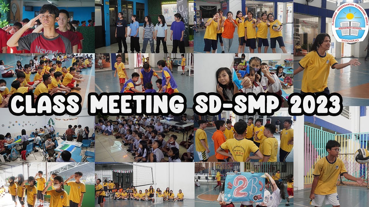 Class Meeting SD dan SMP Anugerah School Desember 2023 - YouTube