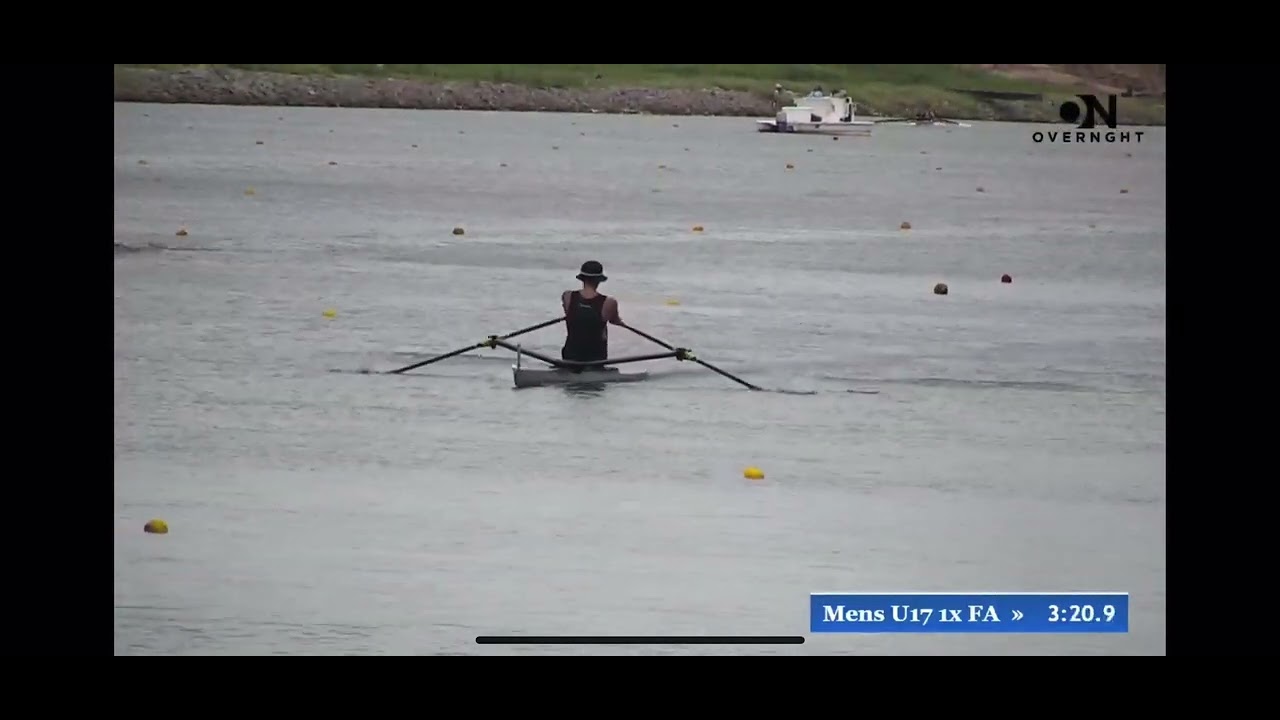 Dean Burton ‘26 RowFest 2024 (lane 1) - YouTube