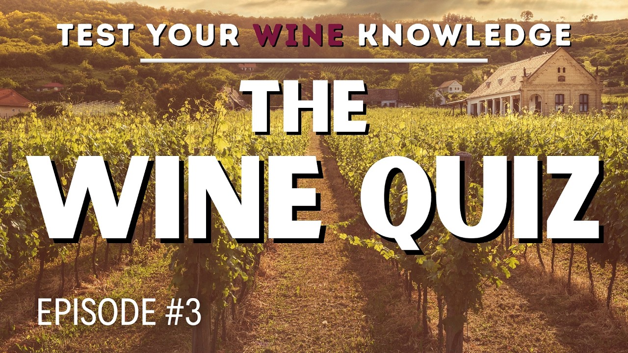 Test your WINE Knowledge with our QUIZ - WSET style wine questions ...