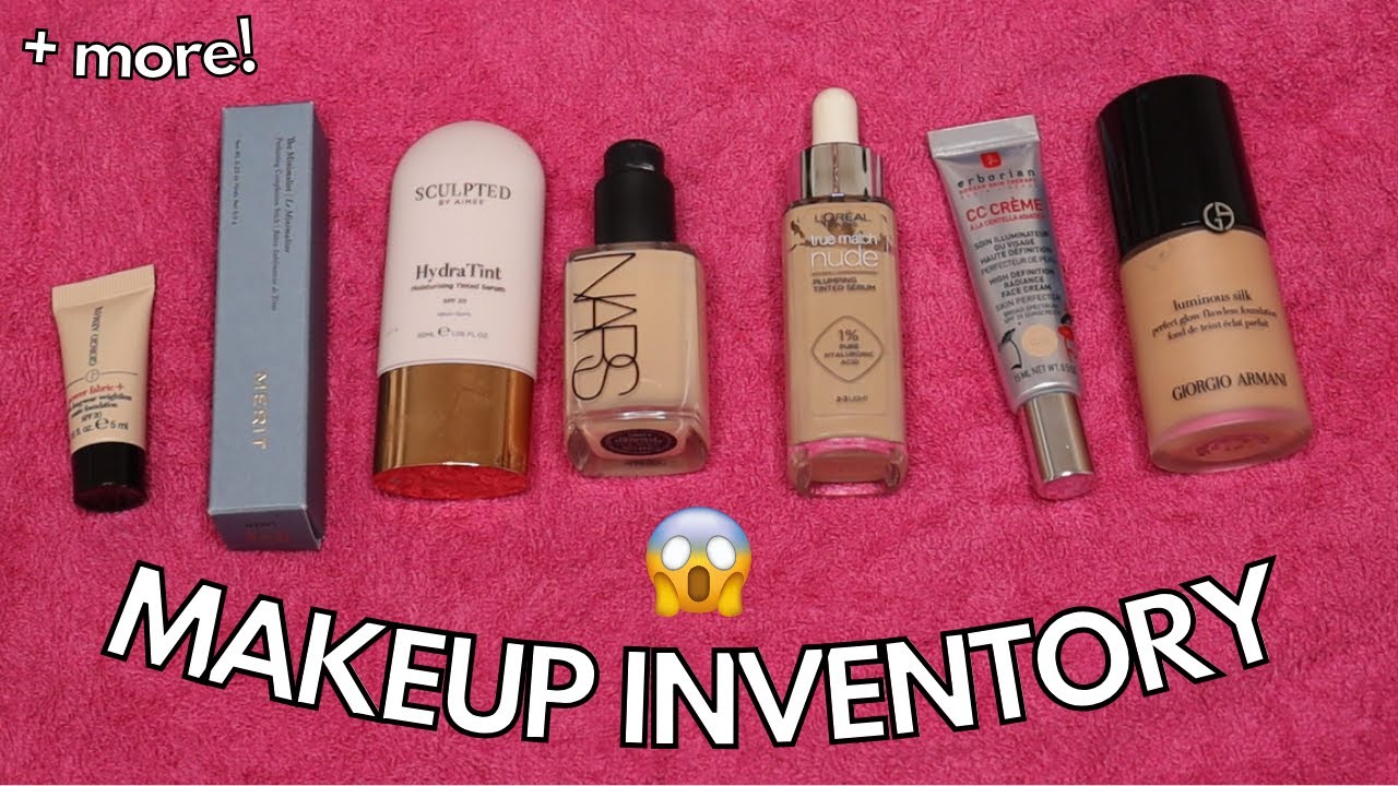 2024 Makeup Inventory - Deep Dive Into ALL 92 Makeup Products! - YouTube
