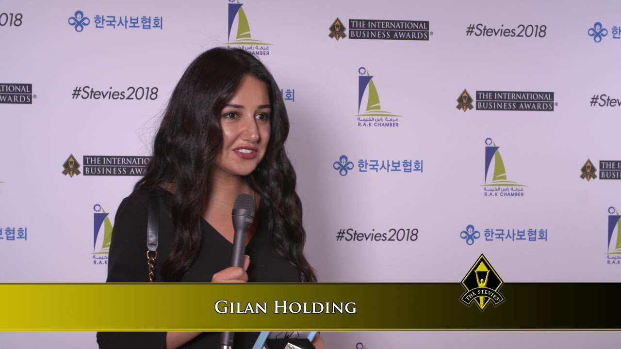 Gilan Holding wins a Stevie® Award in The 2018 International Business ...
