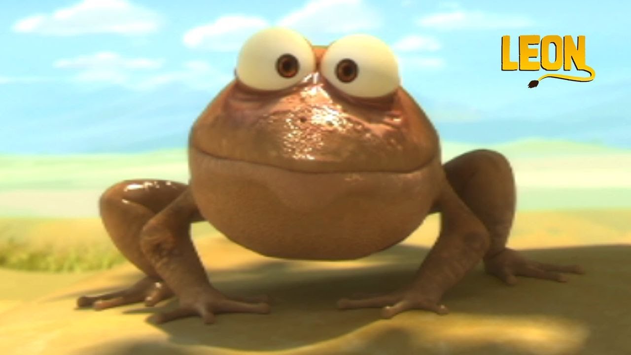 Toady Talk | Leon the Lion | 35' Compilation | Crazy animals - YouTube