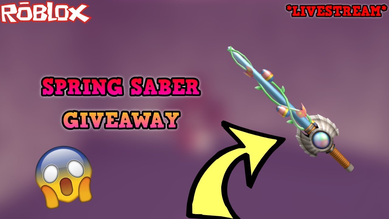 HOW TO WIN A SPRING SABER IN A LIVESTREAM! *ROAD TO 10,000 SUBSCRIBERS ...