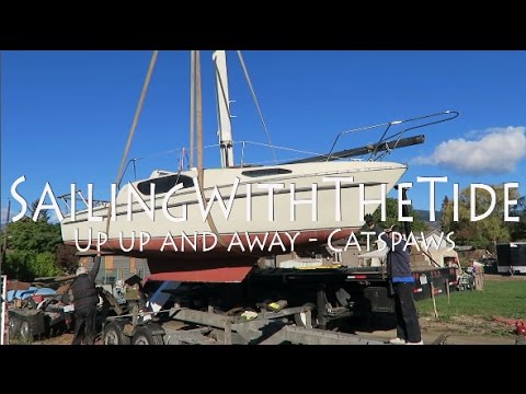 UP UP AND AWAY - 1976 Reinell 26' Sailboat Restoration. #3 - YouTube