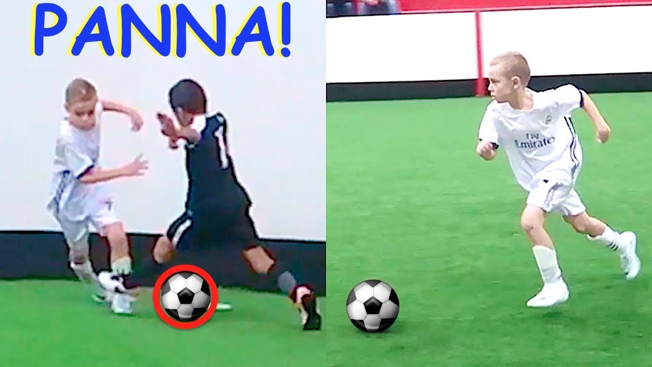 ⚽️Kids AWESOME Panna Skills and Soccer Game!⚽️ - YouTube