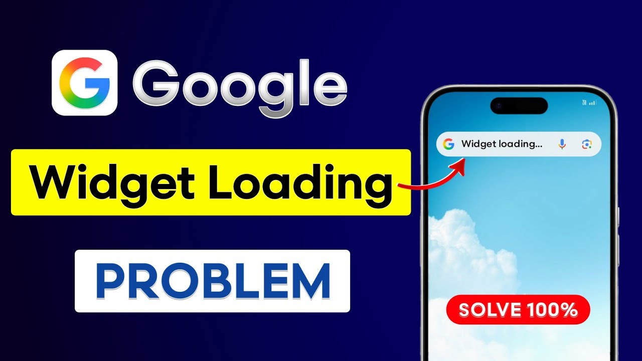 How To Fix Widget Loading Problem In Google | Google Widget Loading ...