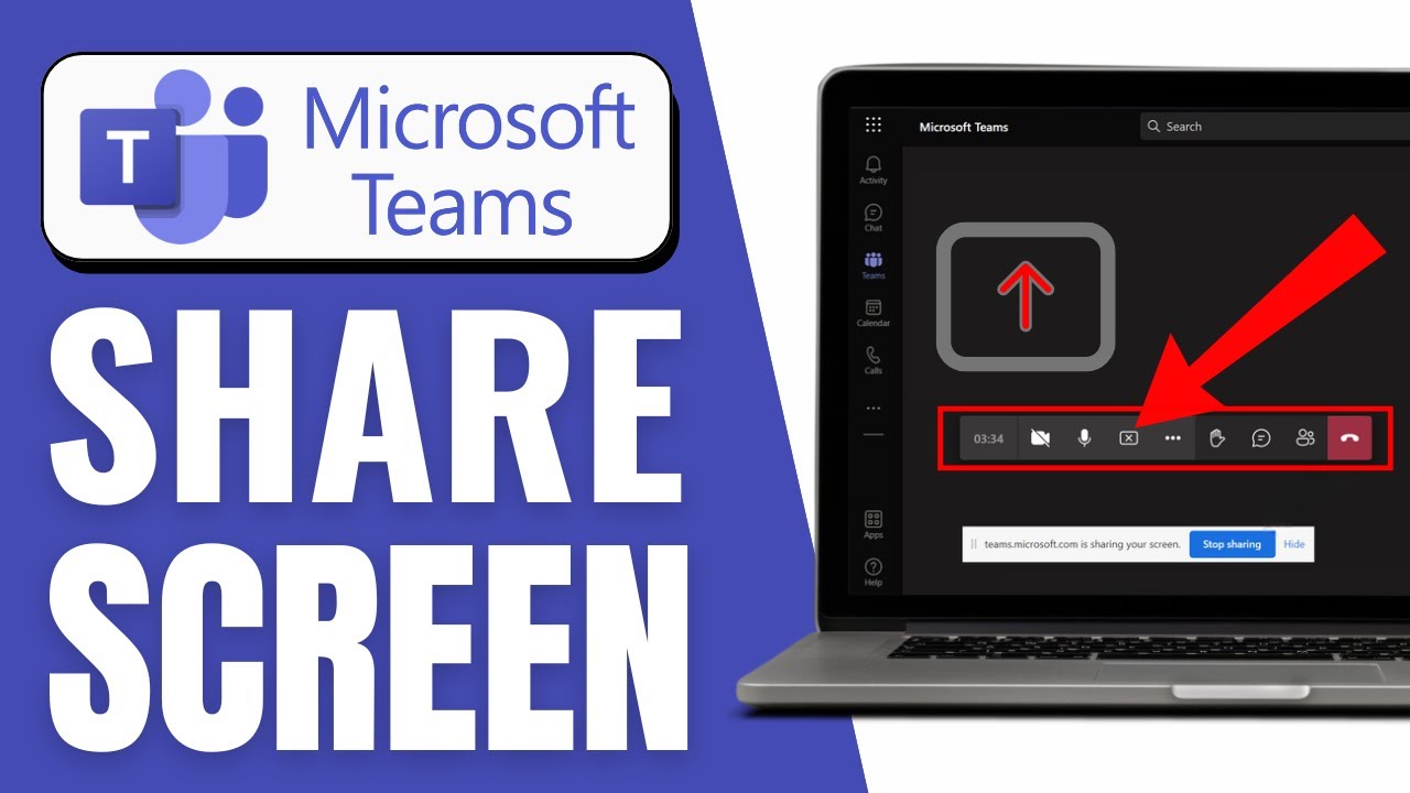 How to Share Screen on Microsoft Teams (Step-by-Step) - YouTube