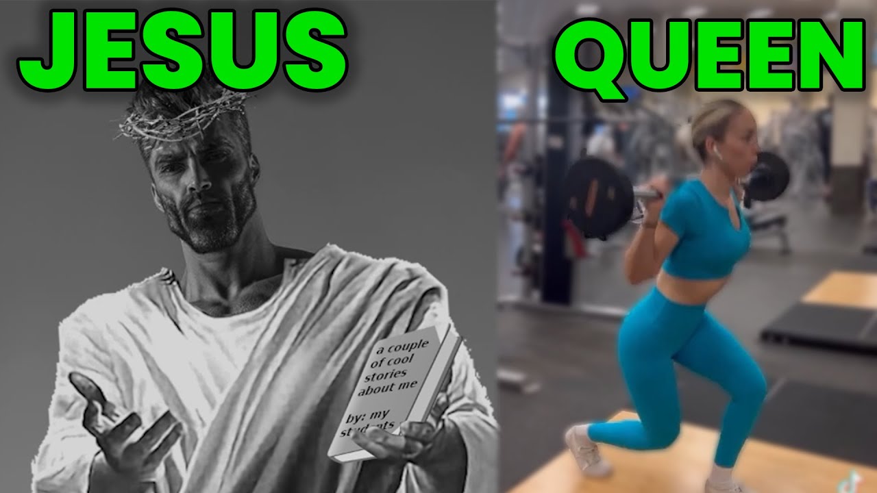 When Jesus is your gym bro... - YouTube