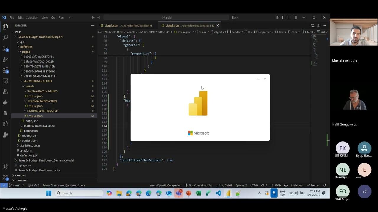 Power BI Git Integration, TDML, PBIP, GitHub Copilot - YouTube