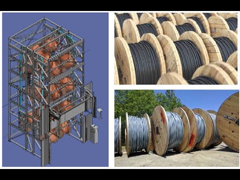 Spool-Coils Carousel For Vertical Storage Of Cable Spools - Heavy Coils ...