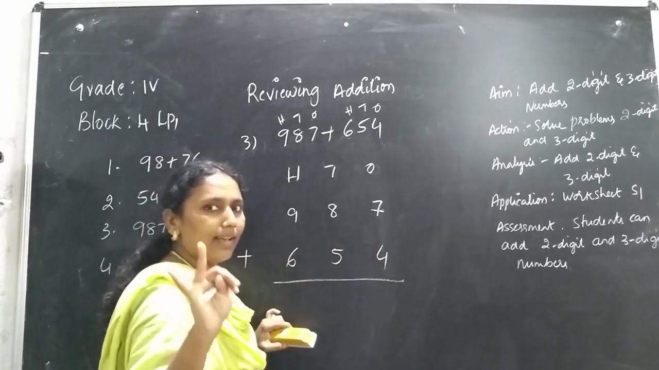 Grade 4 Block 4 lp1 math - YouTube