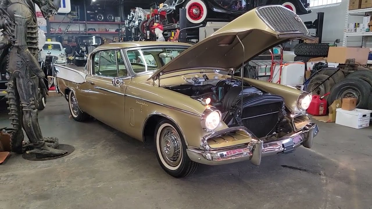 1957 Studebaker Golden Hawk For Sale~Supercharged~Gorgeous Color ...