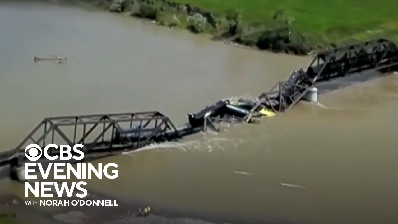 Cleanup underway following Yellowstone River train derailment, bridge ...
