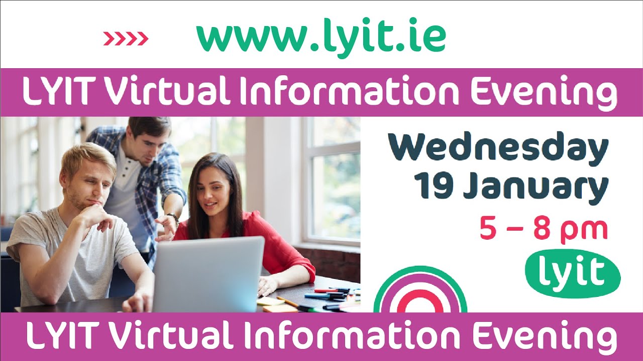LYIT Virtual Information Evening - YouTube